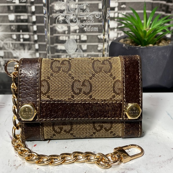 Gucci | Accessories | Authentic Gucci Gg Key Case | Poshmark